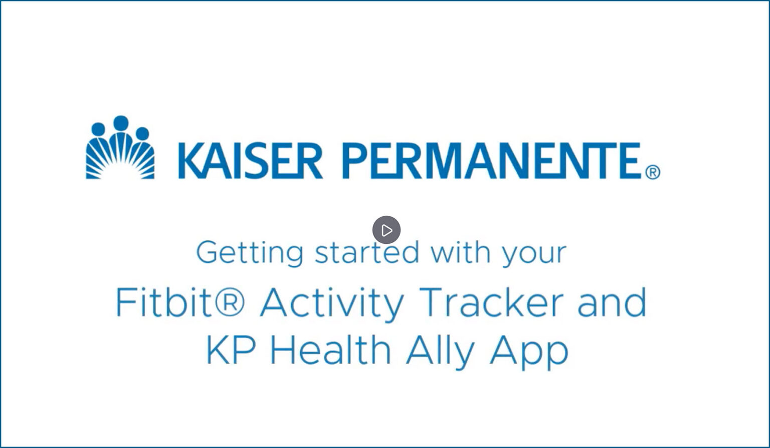 Setup and How to Videos – Kaiser Permanente Cardiac Rehab